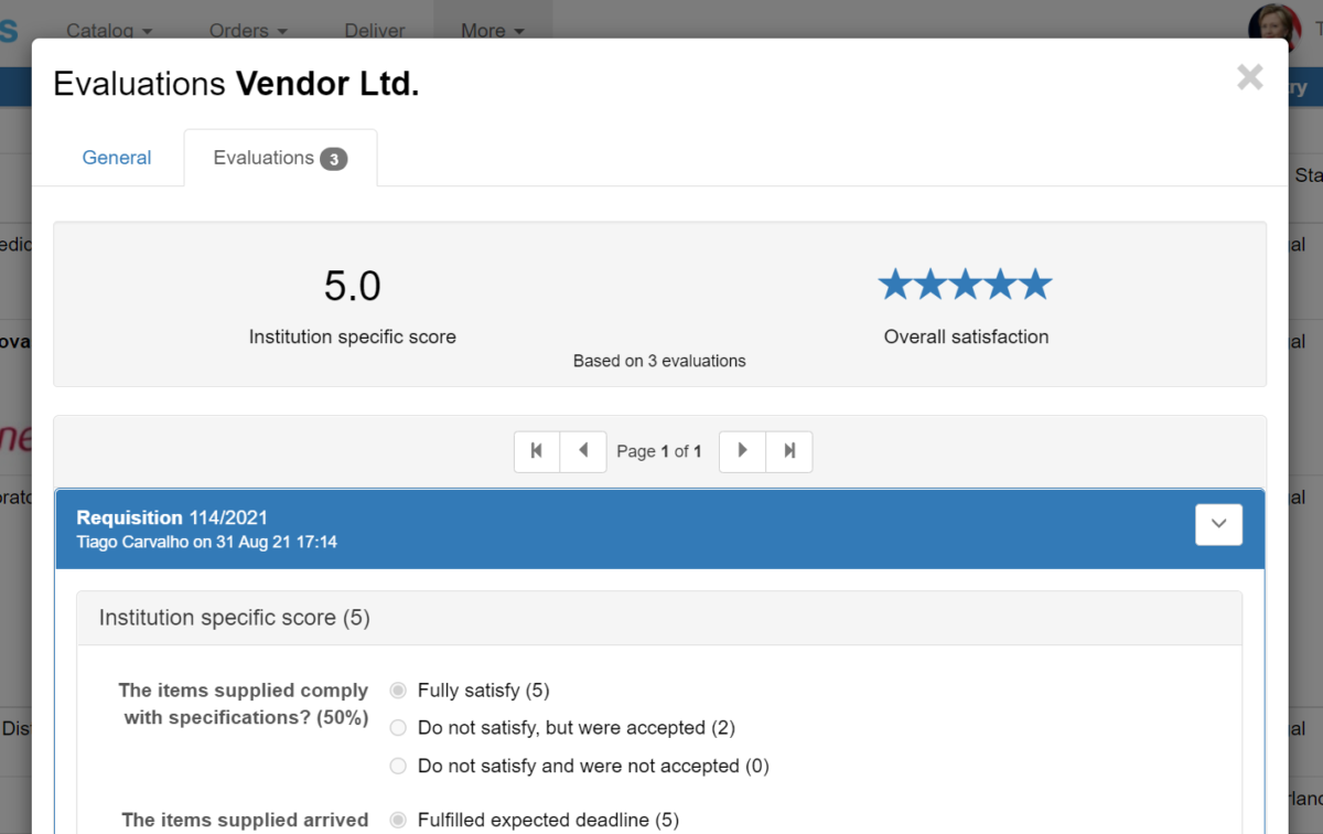 Funcionalidades – LabOrders